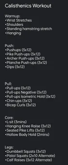 The Ultimate Calisthenics Workout Plan: Transform Your Body with ...