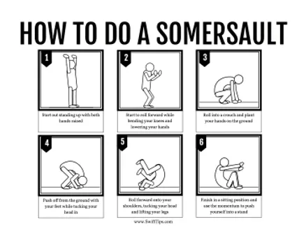How to do a Somersault: A Step-by-Step Guide for Beginners | KizWorld